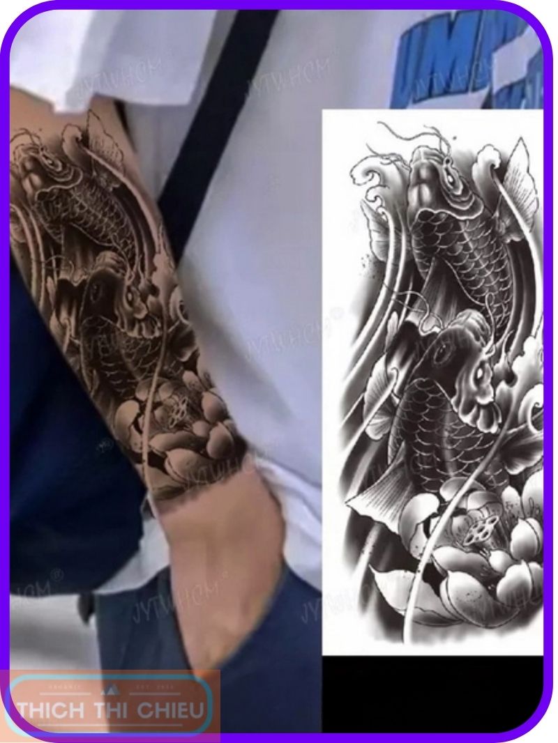 Carp tattoos: A symbol of perseverance and good luck in Asian culture ...